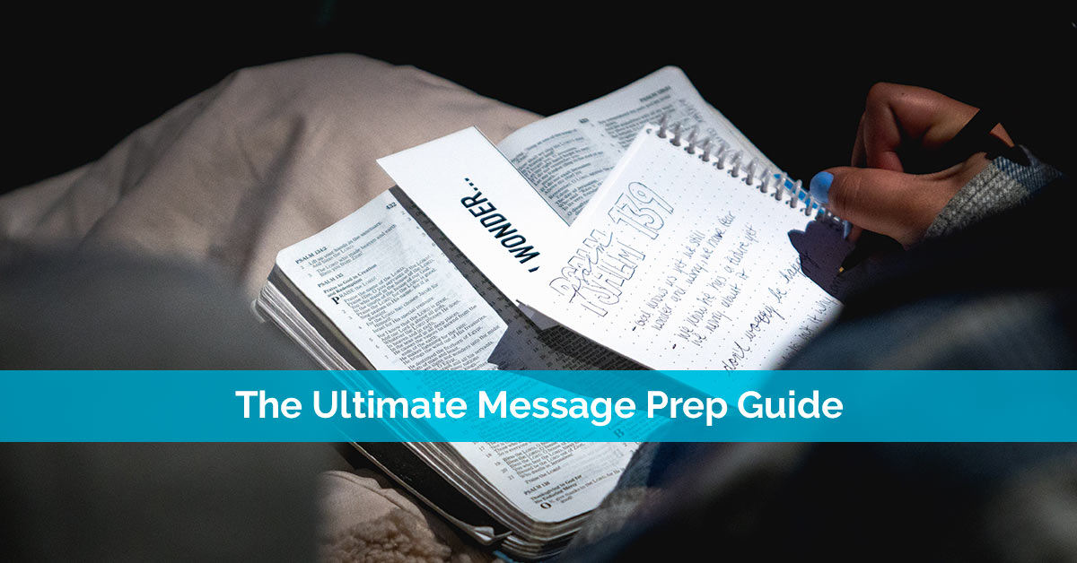 The Ultimate Message Prep Guide - REACHRIGHT